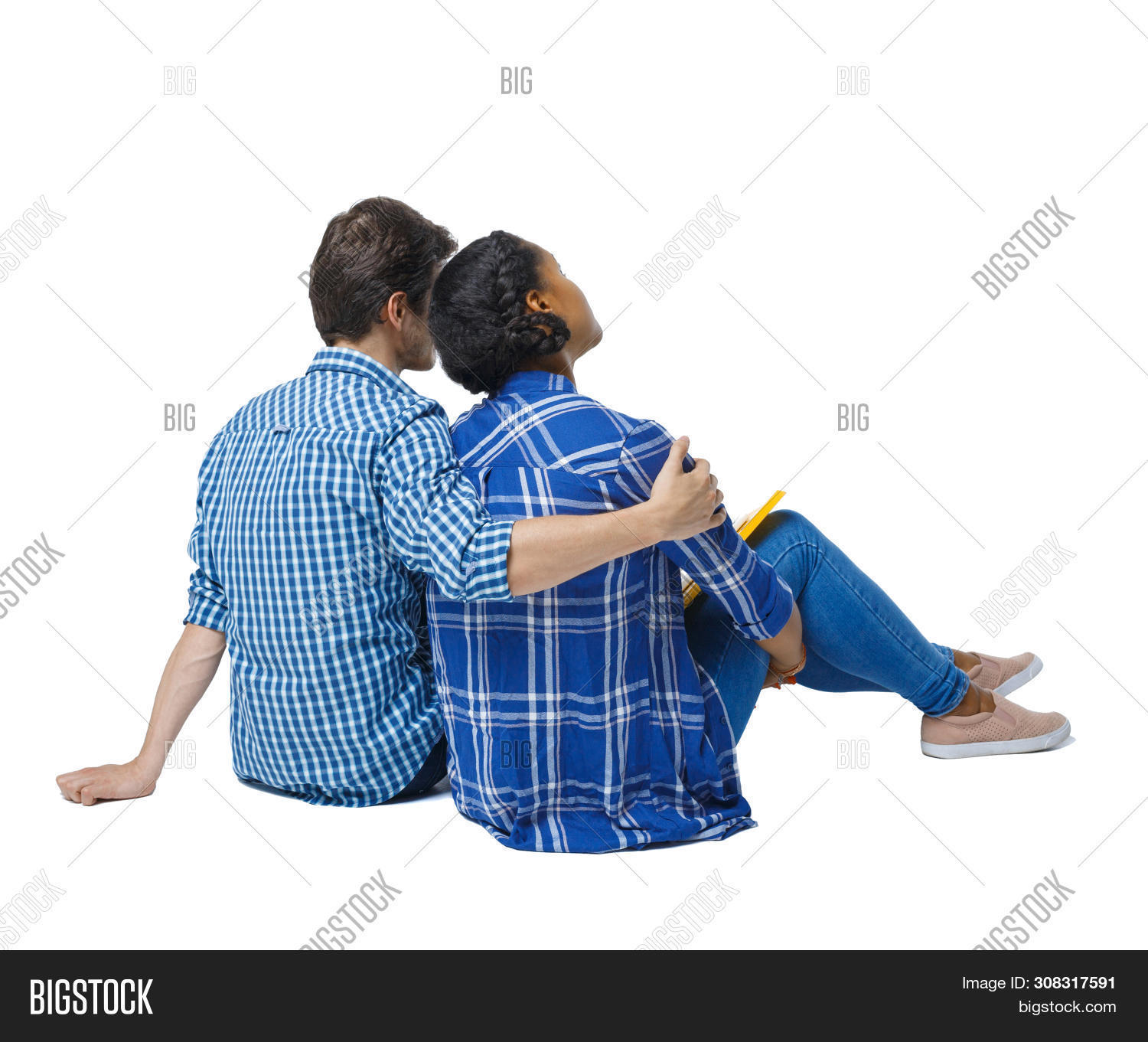 Back View Multiethnic Image & Photo (Free Trial) | Bigstock
