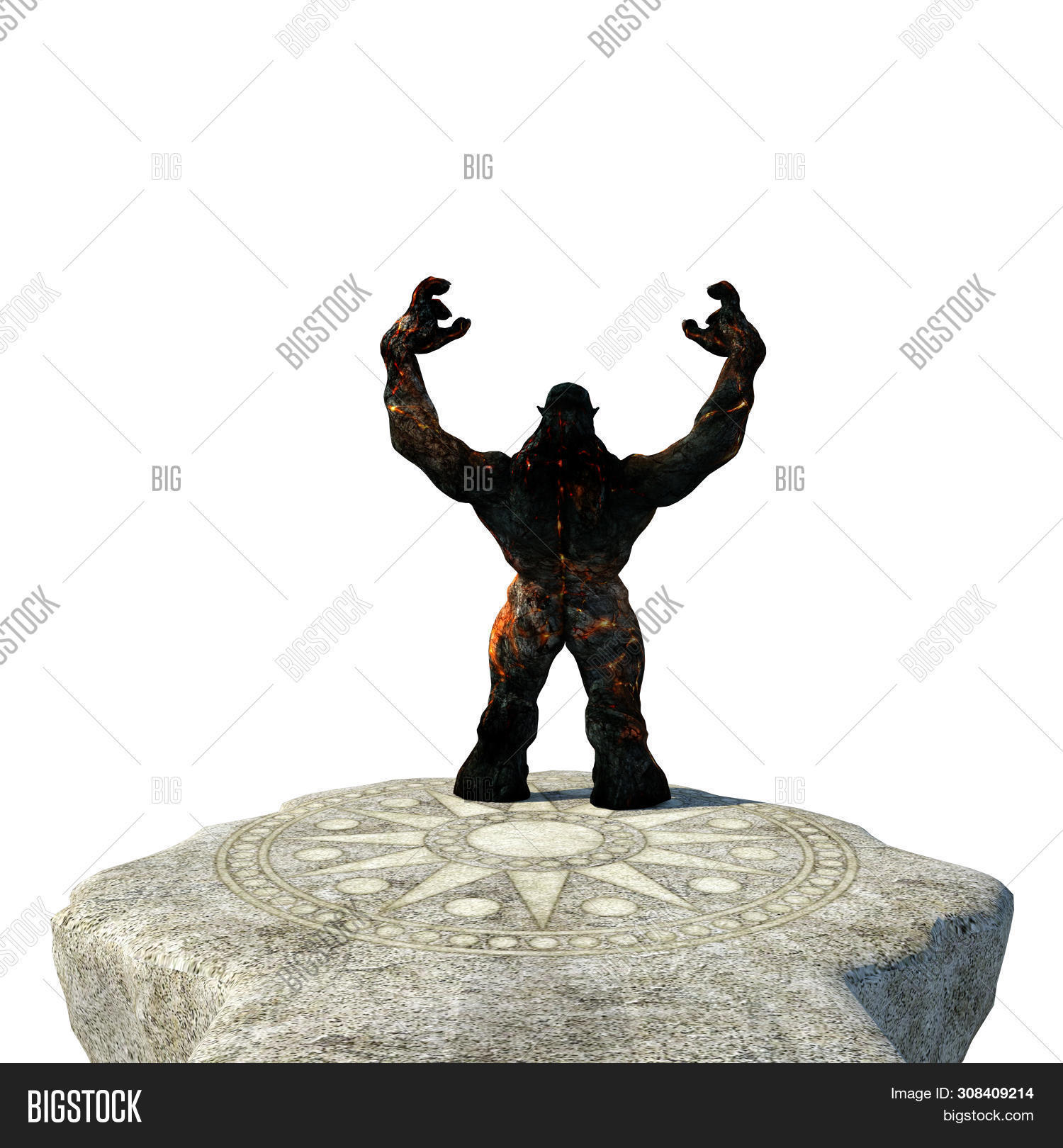 One Big Red Troll Image & Photo (Free Trial) | Bigstock