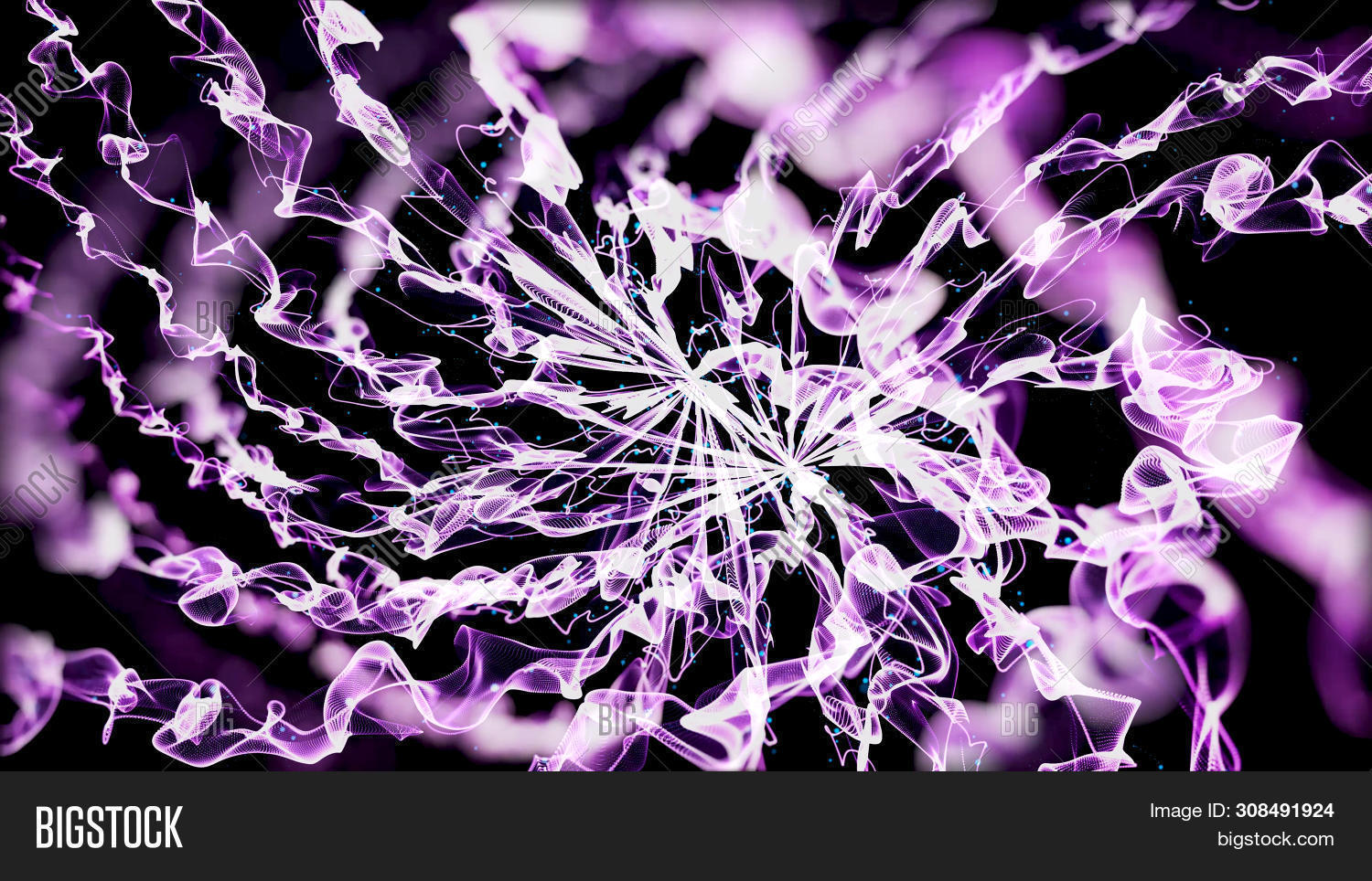 Beautiful Lilac Rays Image & Photo (Free Trial) | Bigstock