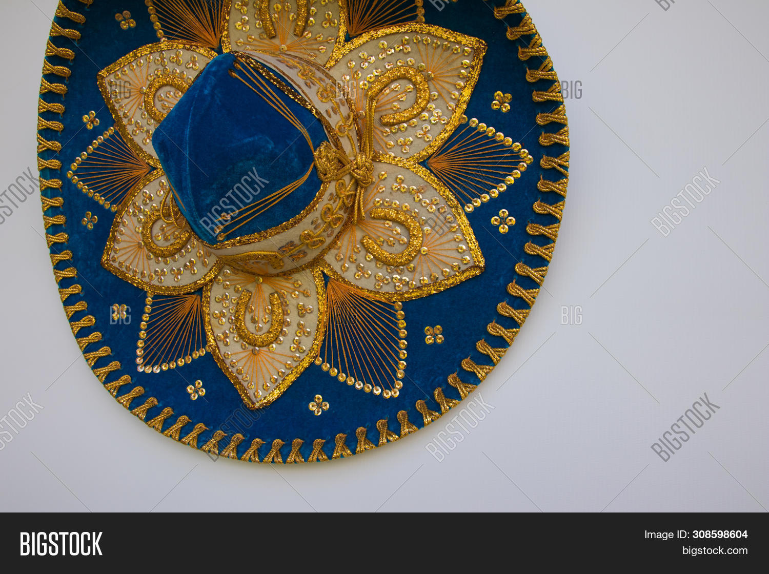 Blue Velvet Sombrero, Image & Photo (Free Trial) | Bigstock