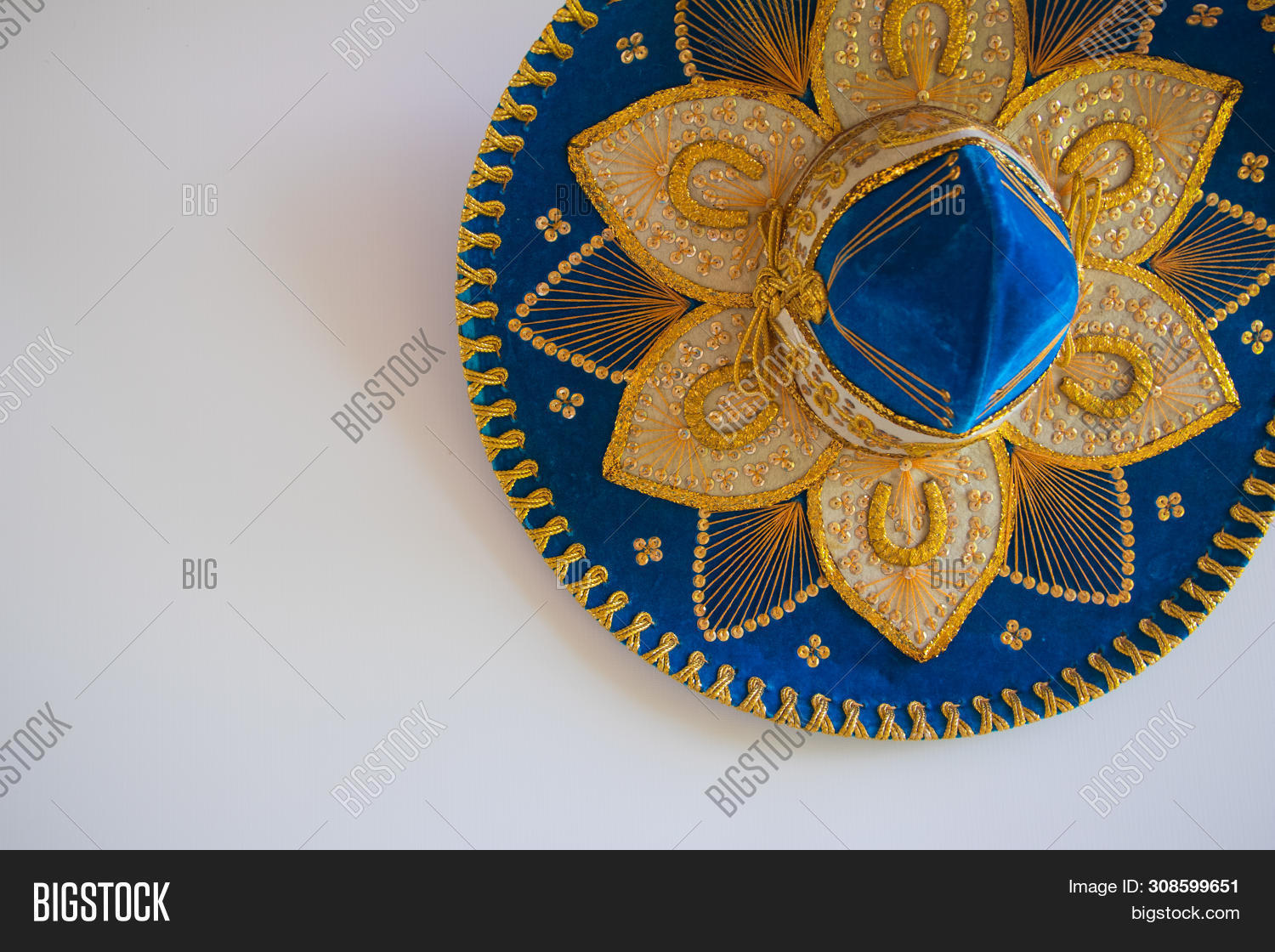 Blue Velvet Sombrero, Image & Photo (Free Trial) | Bigstock