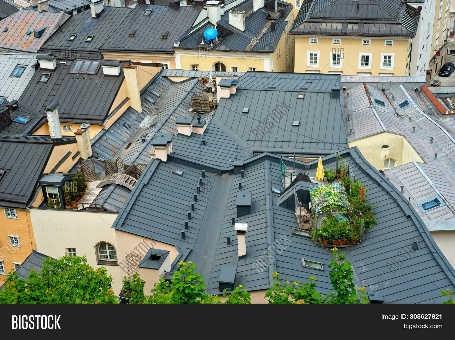 View Rooftops Old City Image & Photo (Free Trial) | Bigstock