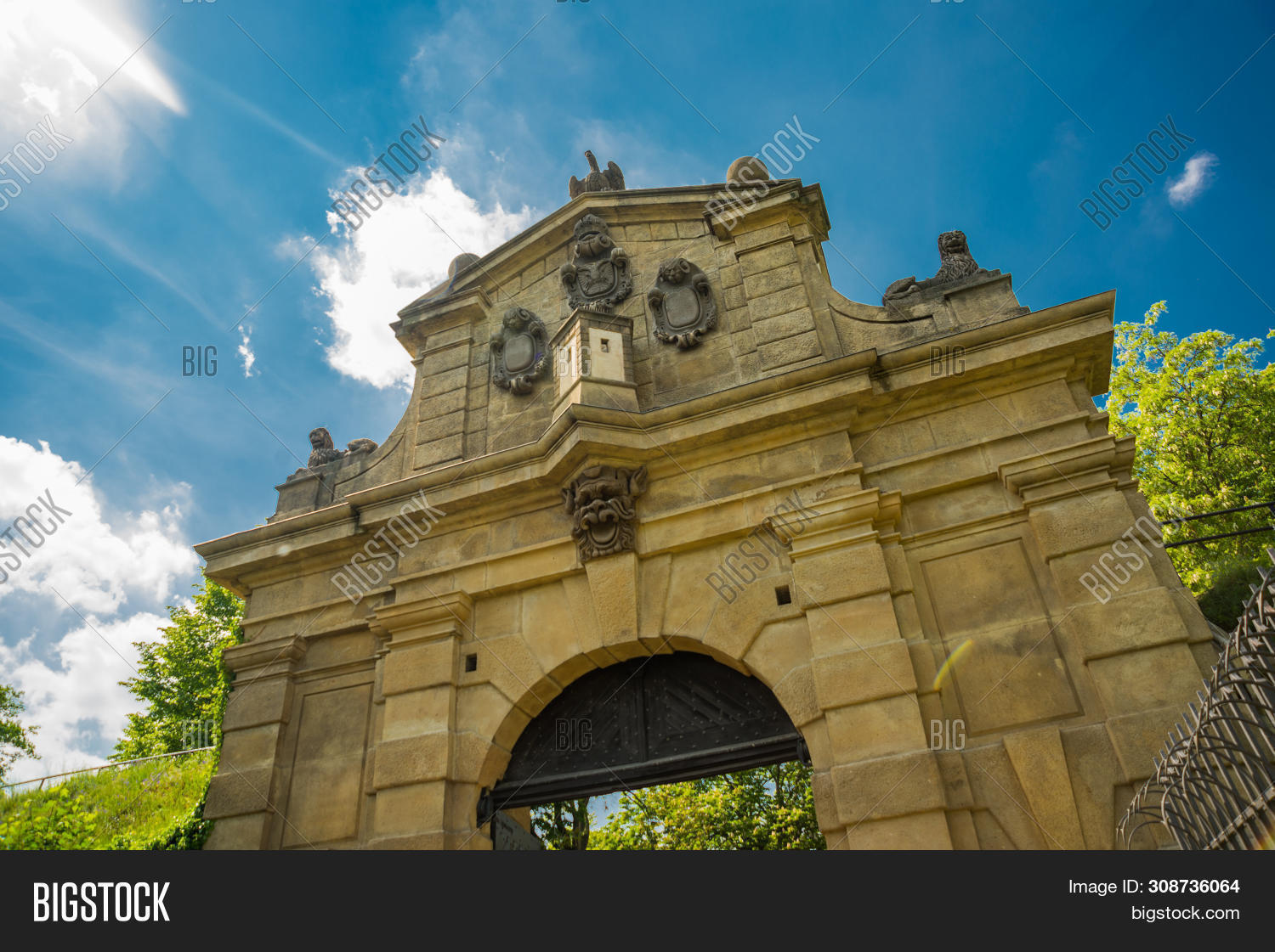 Entrance Gate Visegrad Image & Photo (Free Trial) | Bigstock