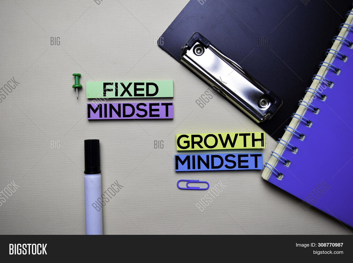 Fixed Mindset Growth Image & Photo (Free Trial) | Bigstock