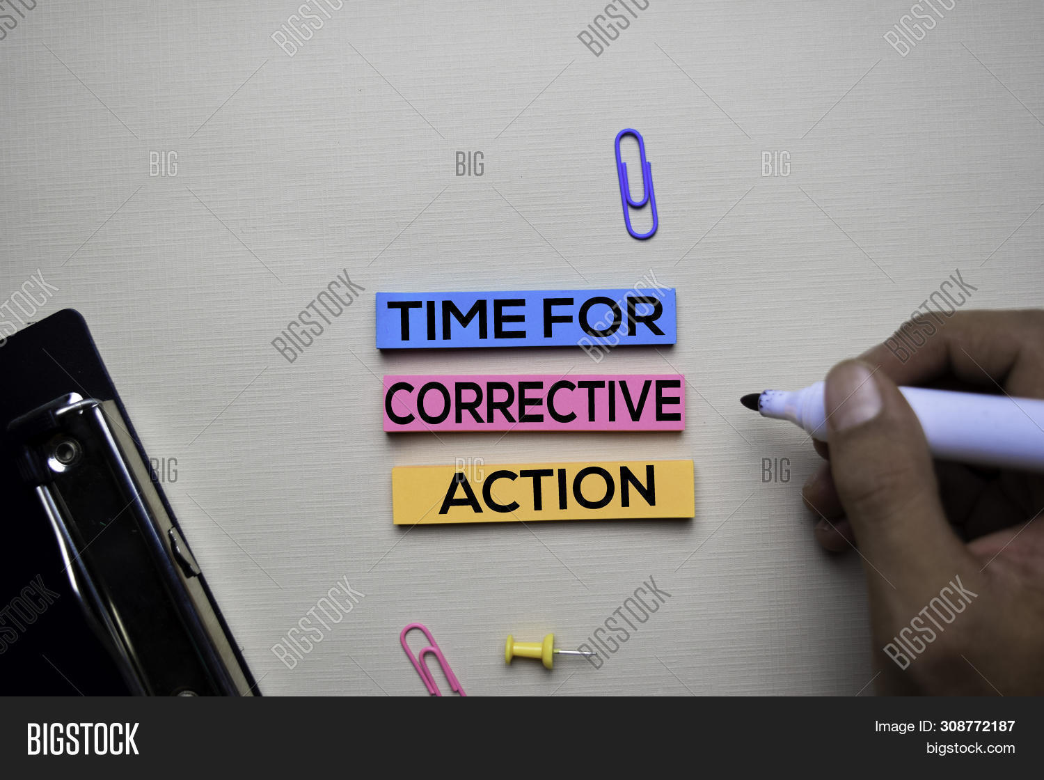 Time Corrective Action Image & Photo (Free Trial) | Bigstock