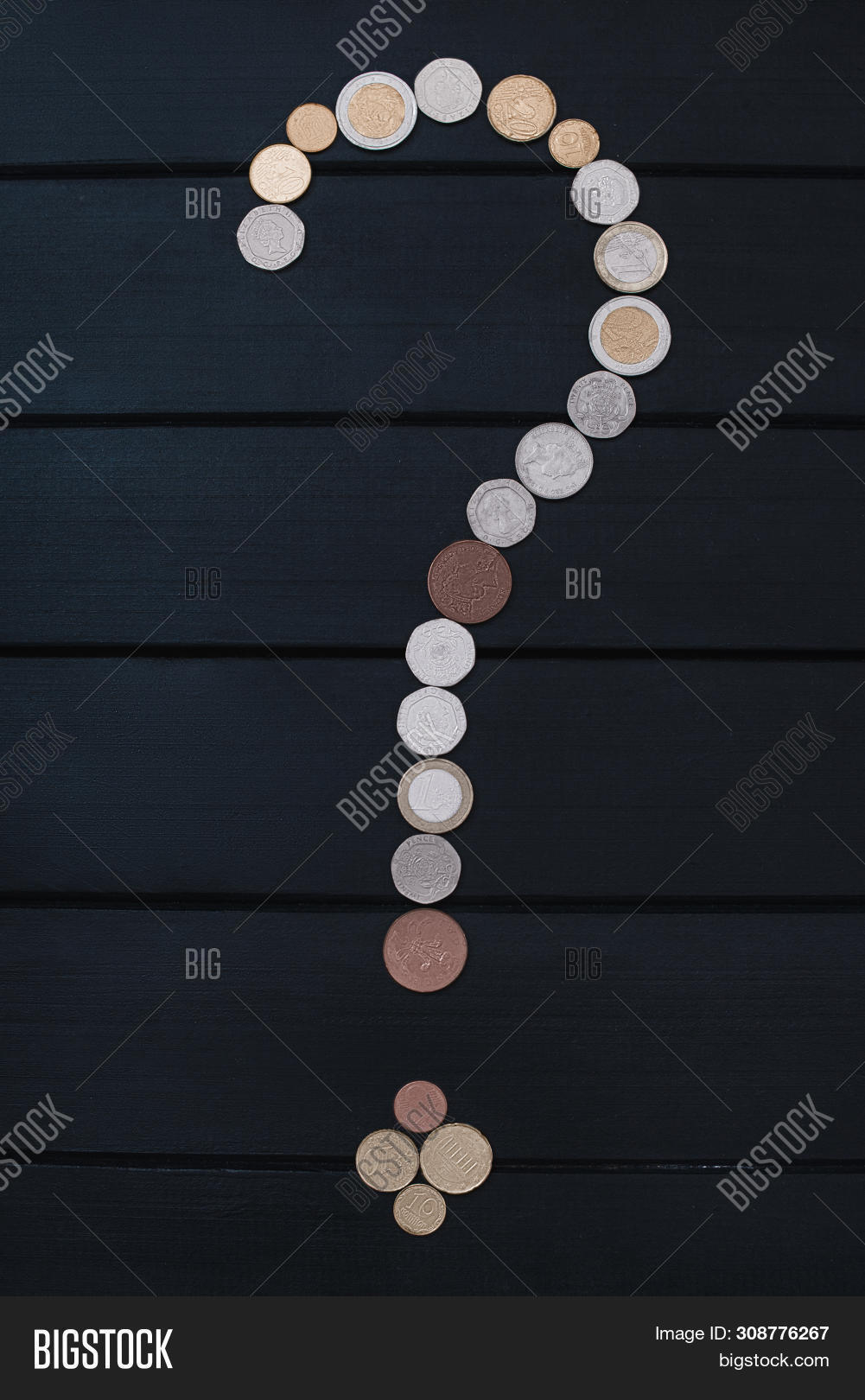 Scattered Coins Image & Photo (Free Trial) | Bigstock