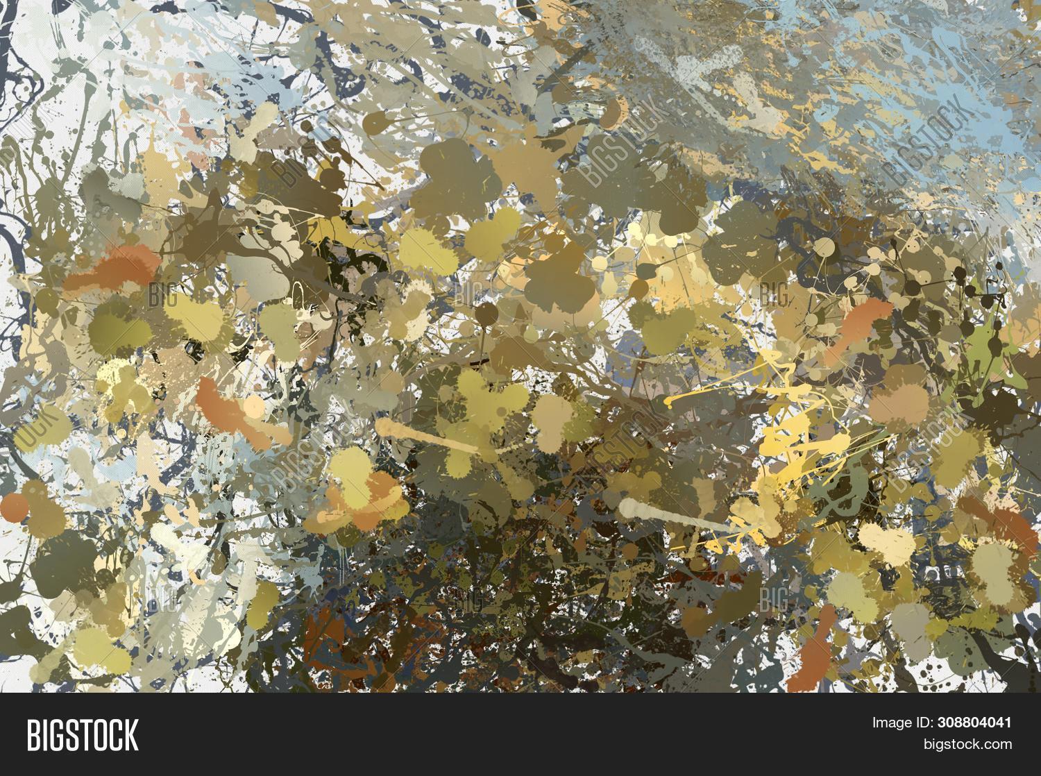 Drip Abstract Painting Image & Photo (Free Trial) | Bigstock