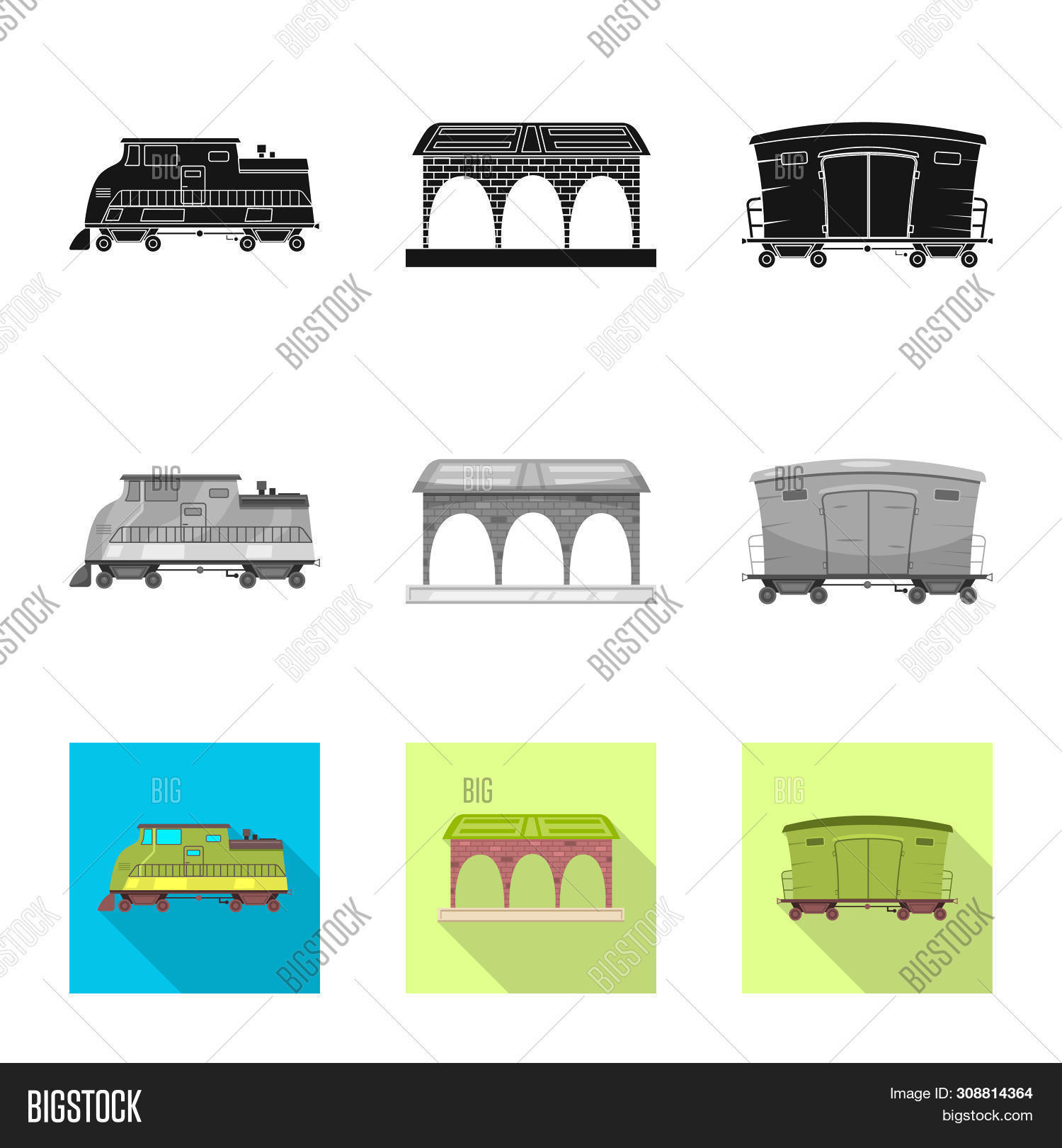 Bitmap Design Train Image & Photo (Free Trial) | Bigstock