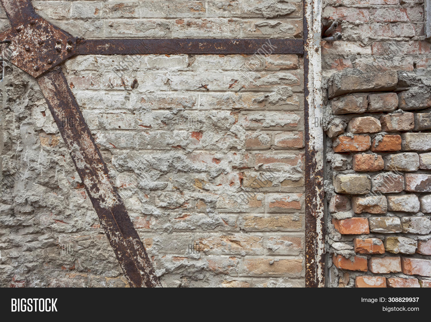 Rusty Old Metal Beams Image & Photo (Free Trial) | Bigstock