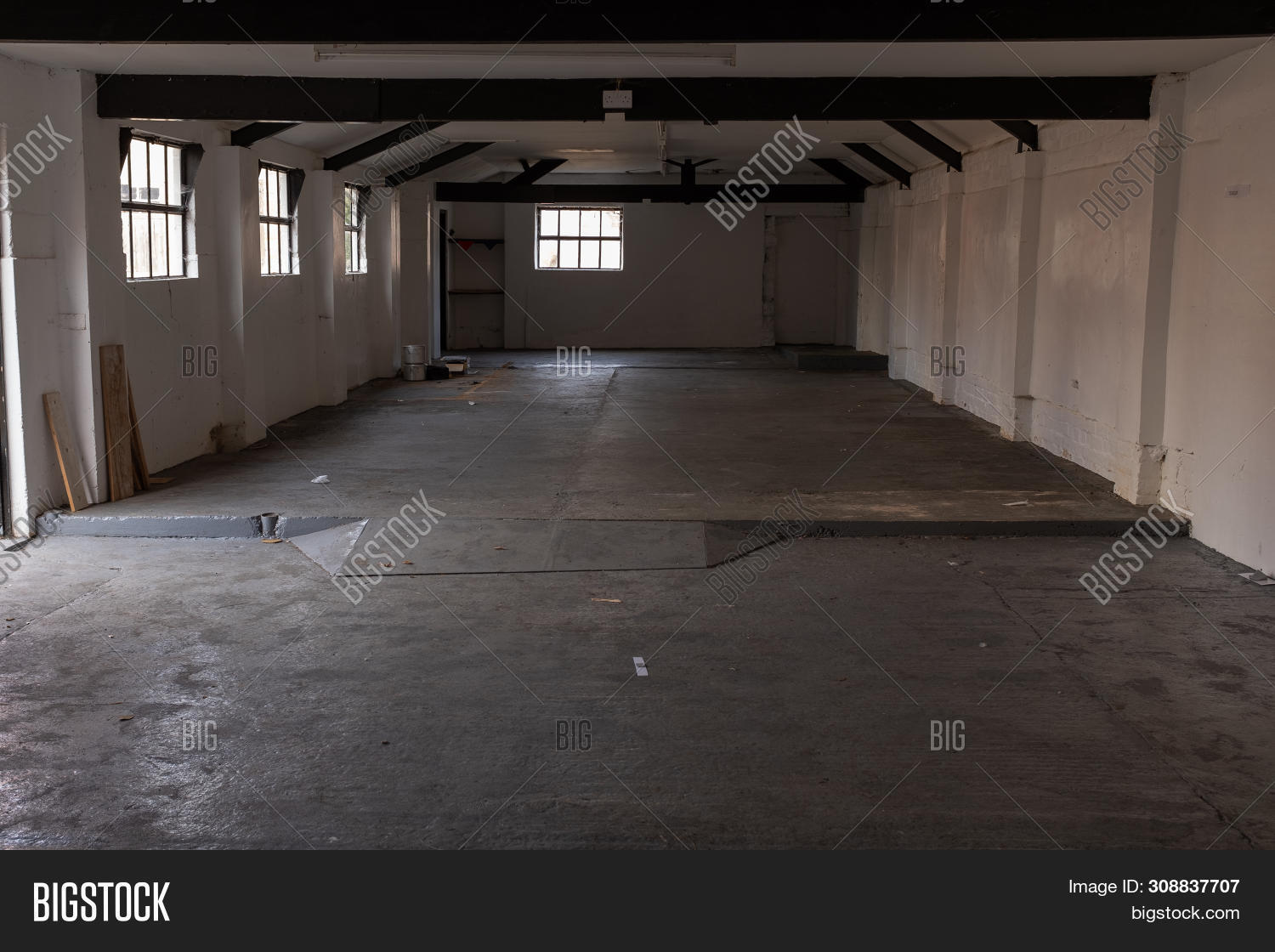 Inside Empty Long Farm Image & Photo (Free Trial) | Bigstock