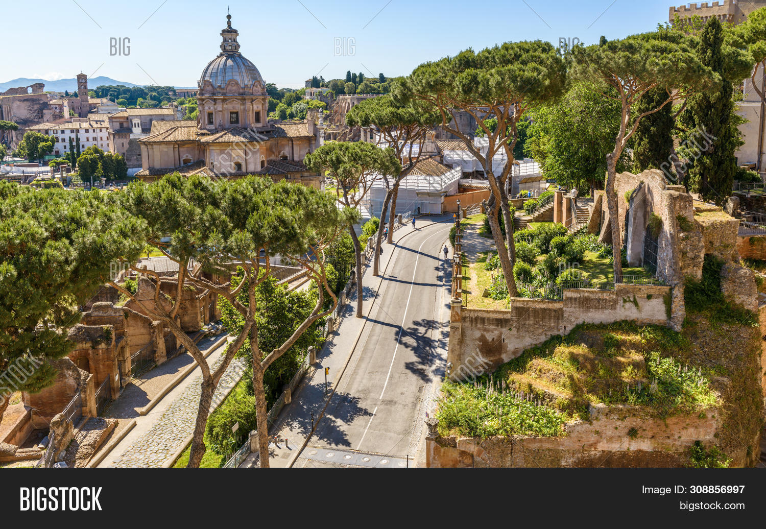 Landscape Rome Summer Image & Photo (Free Trial) | Bigstock