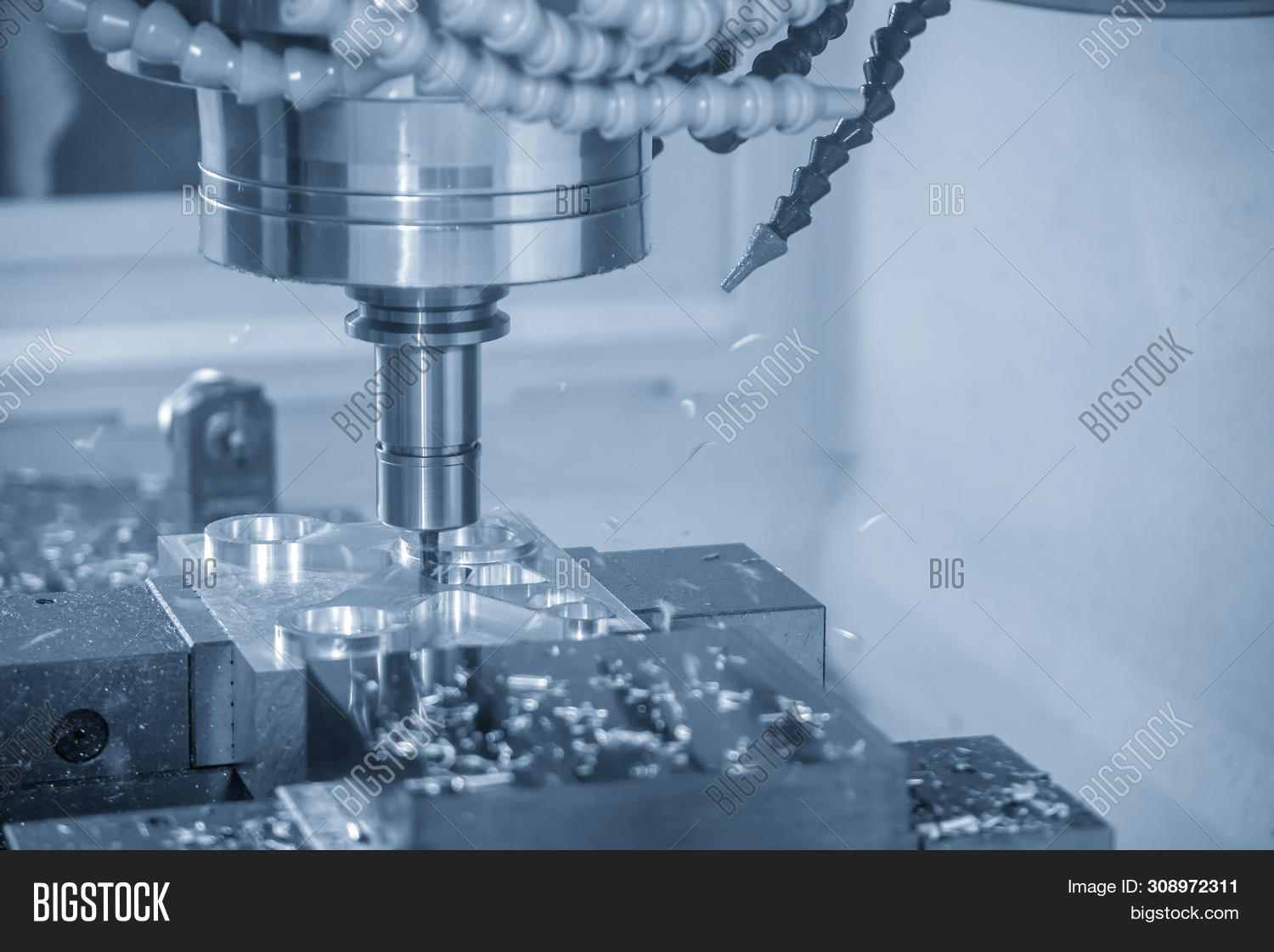 Cnc Milling Machine Image & Photo (Free Trial) | Bigstock