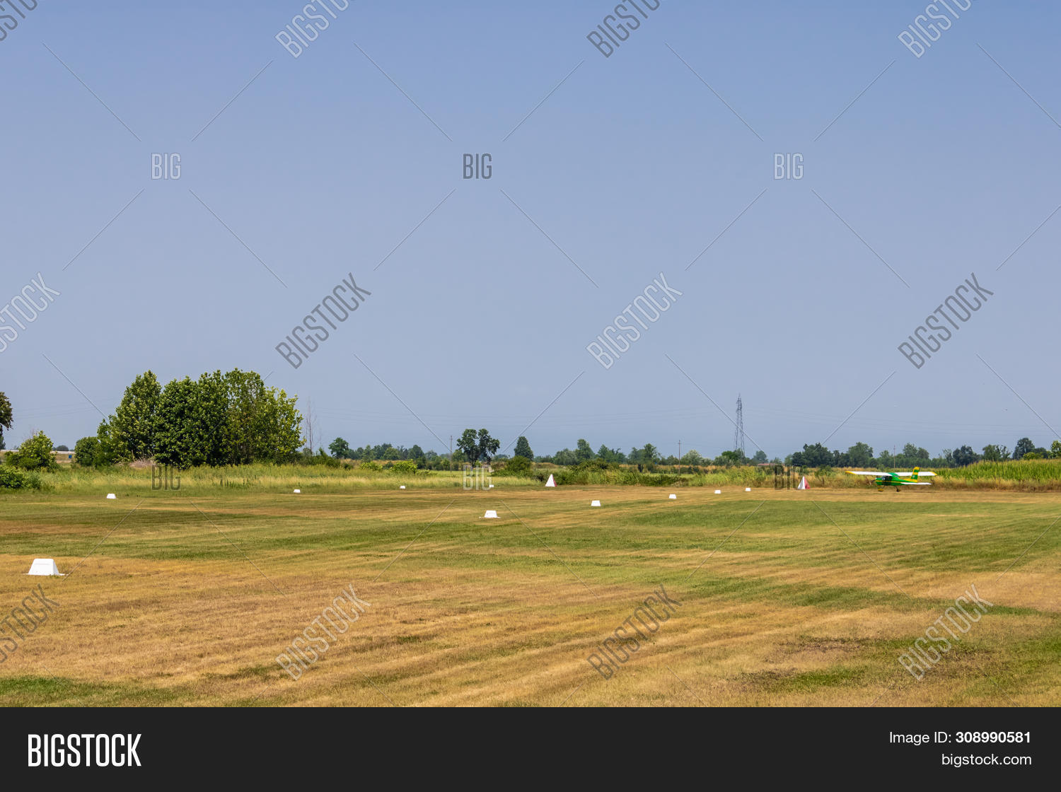 Field Runway Small Image & Photo (Free Trial) | Bigstock
