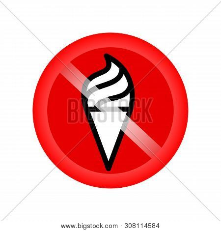 No Ice Cream Sing. No Image & Photo (Free Trial) | Bigstock