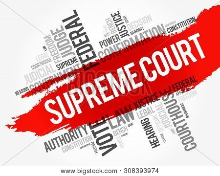 Supreme Court Word Image & Photo (Free Trial) | Bigstock