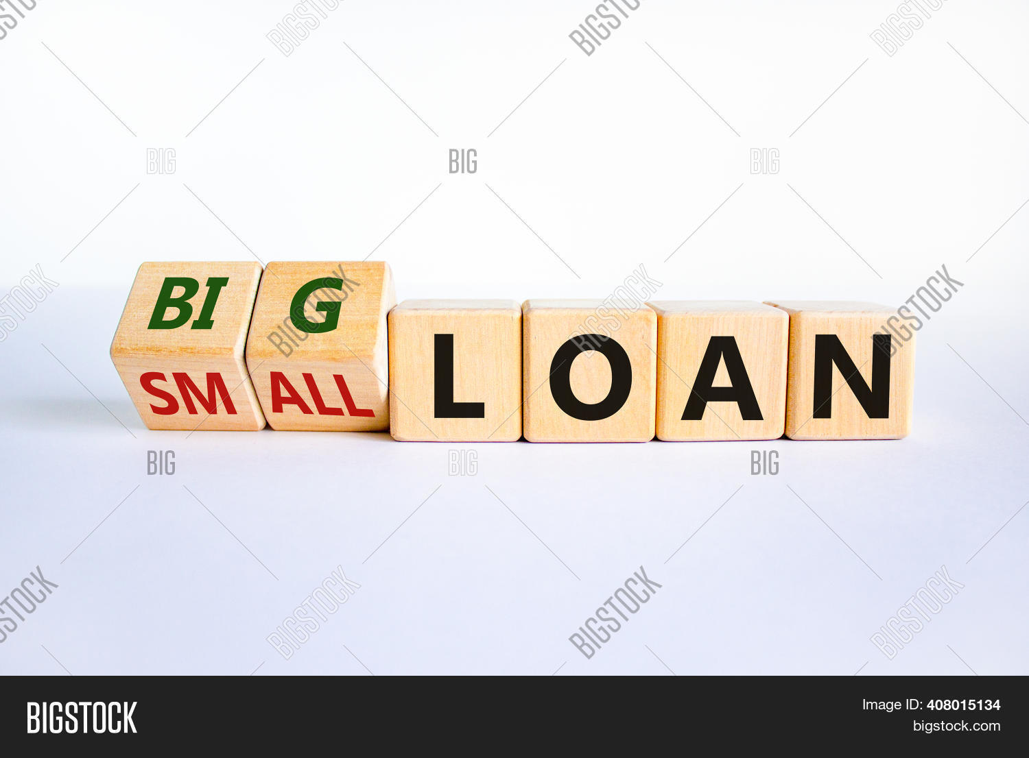 Big Small Loan Symbol Image & Photo (Free Trial) | Bigstock