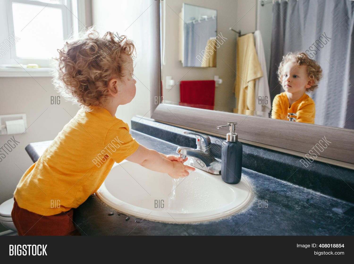 Toddler Washing Hands