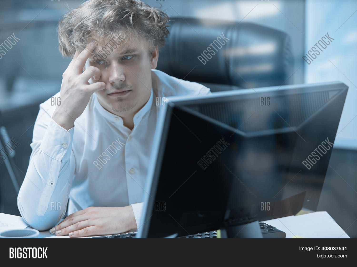 Office Clerk Works Image & Photo (Free Trial) | Bigstock