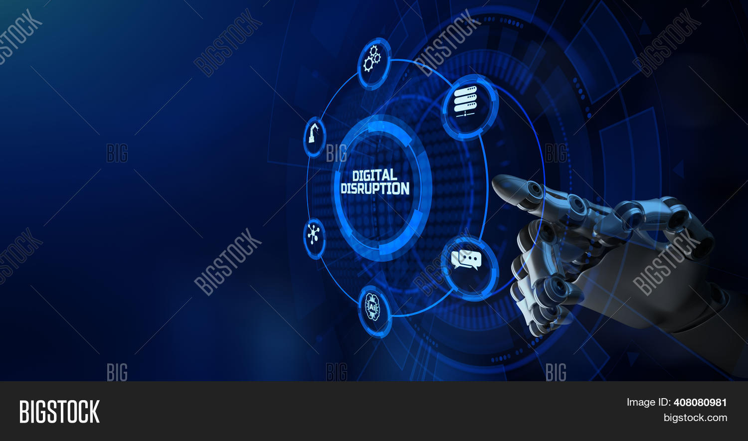 Digital Disruption Image & Photo (Free Trial) | Bigstock