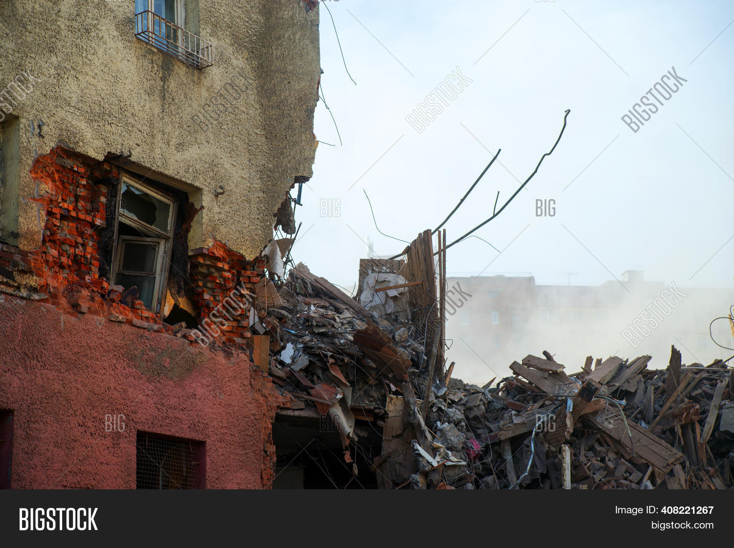 Pile Demolition Rubble Image & Photo (Free Trial) | Bigstock