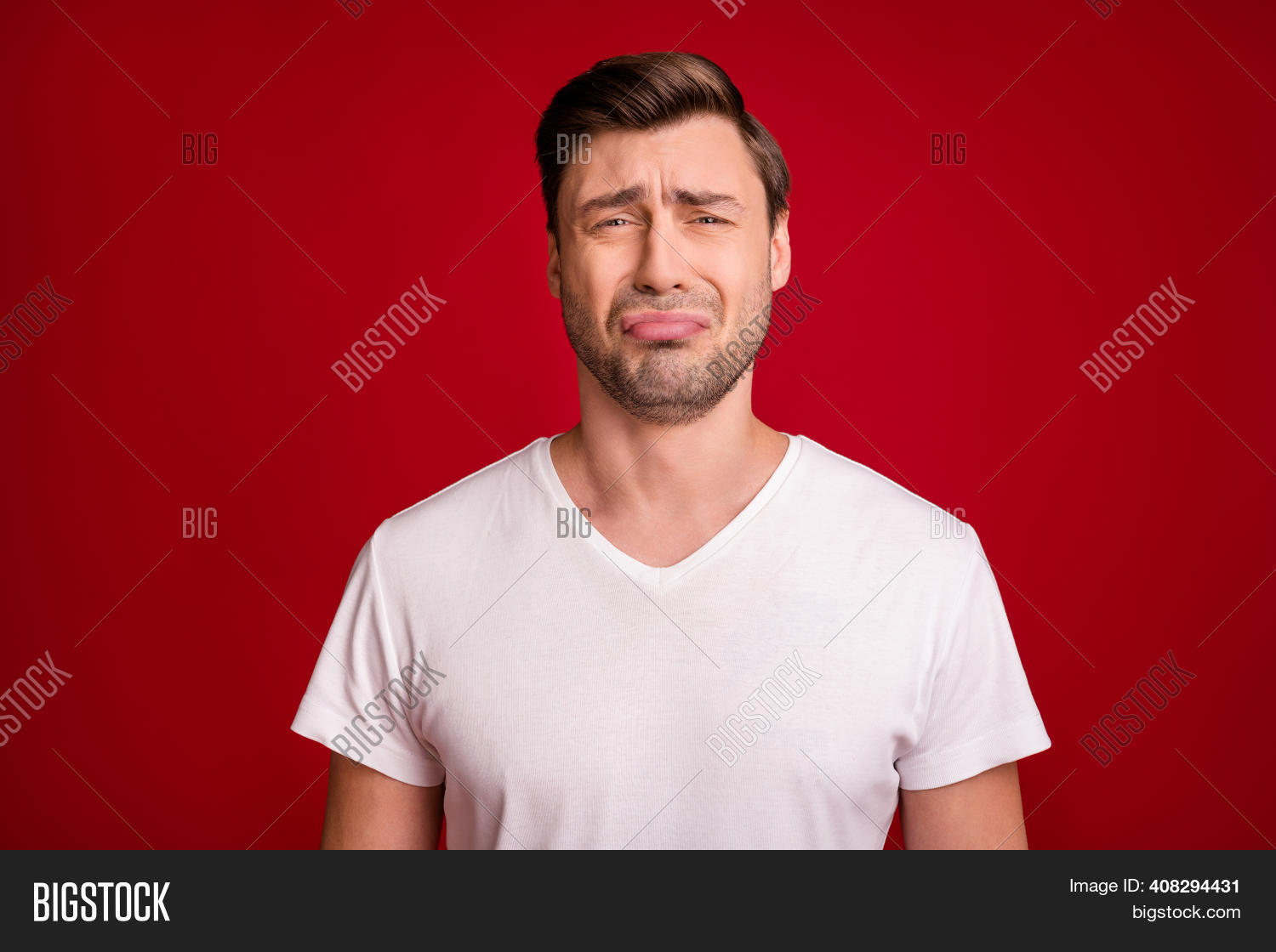Photo Portrait Sad Guy Image & Photo (Free Trial) | Bigstock