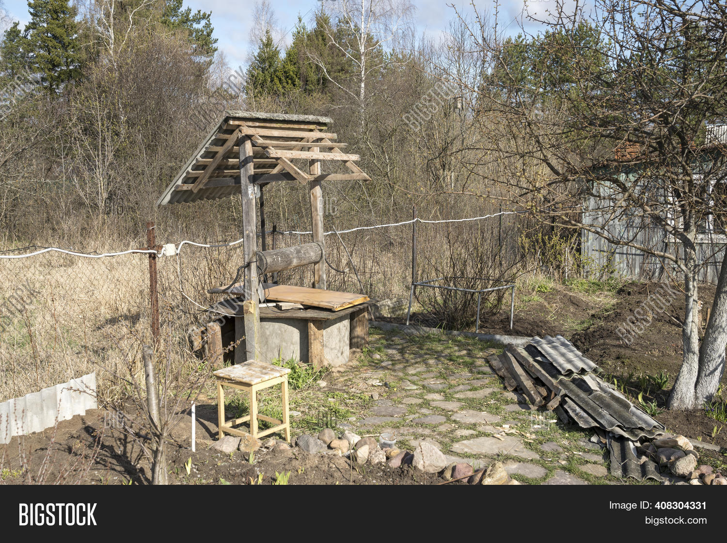 Old Village Well, Image & Photo (Free Trial) | Bigstock