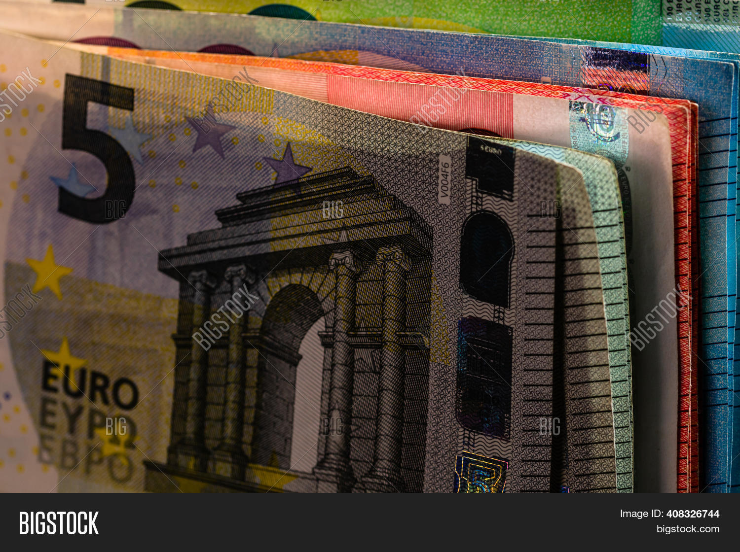 Close On Stack Euro Image & Photo (Free Trial) | Bigstock