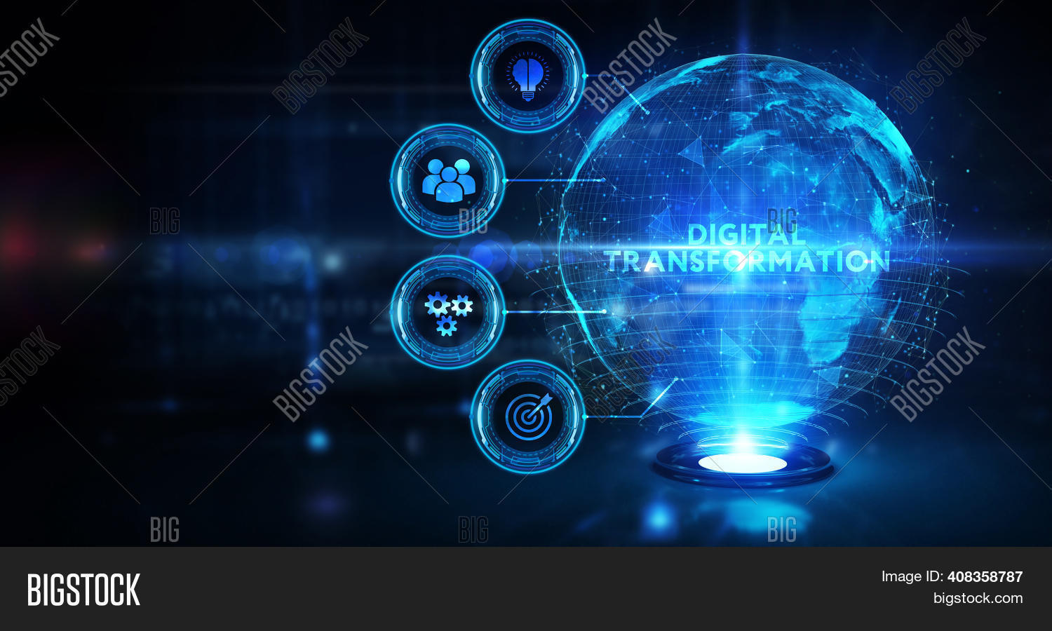 Concept Digitization Image & Photo (Free Trial) | Bigstock