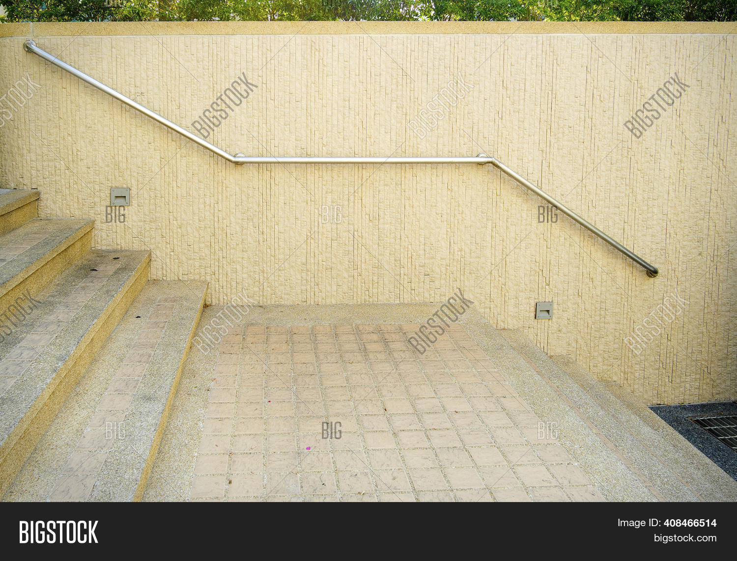 Railing Stair Walkway Image & Photo (Free Trial) | Bigstock