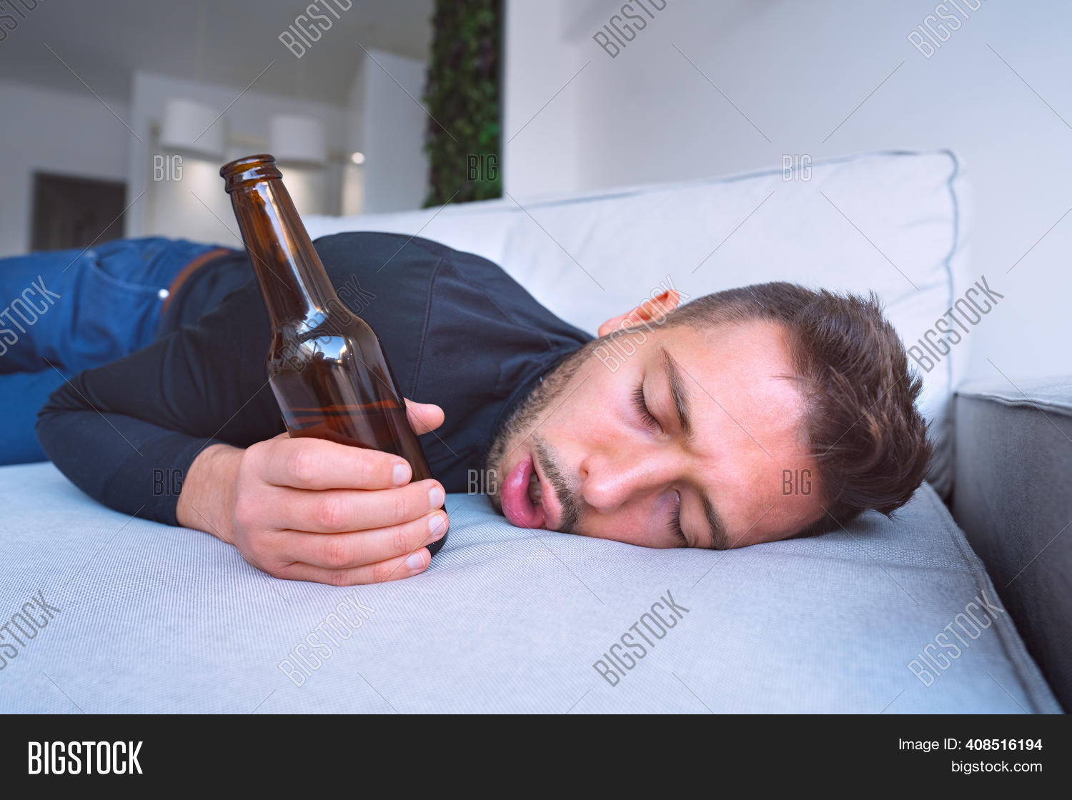 Drunk Young Man Open Image & Photo (Free Trial) | Bigstock