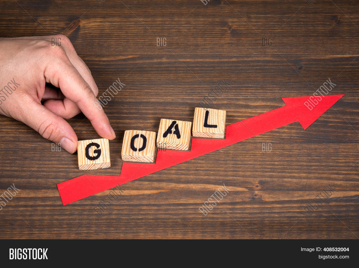 Goal Concept. Red Image & Photo (Free Trial) | Bigstock