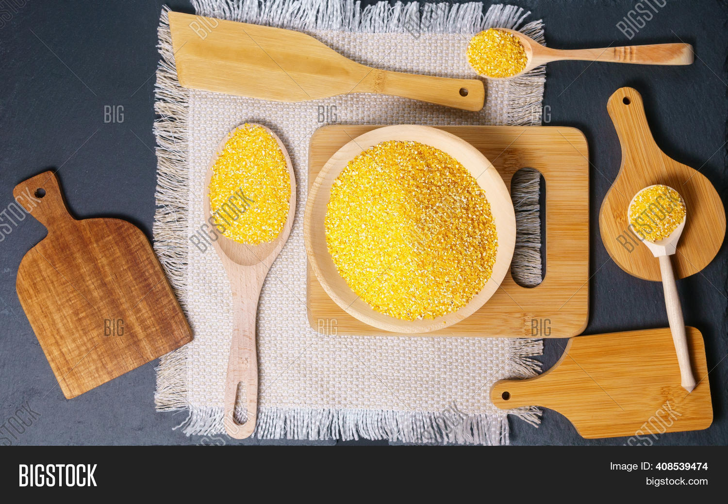 Golden Corn Groats. Image & Photo (Free Trial) | Bigstock