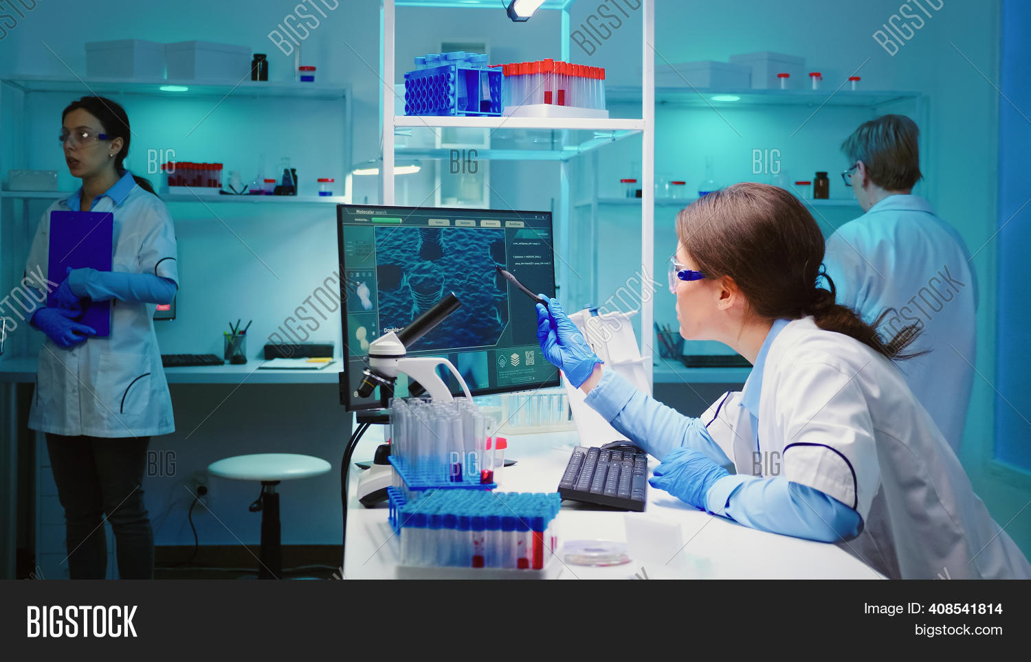 Woman Biochemist Image & Photo (Free Trial) | Bigstock