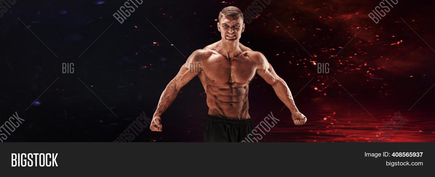 Very Brawny Guy Image & Photo (Free Trial) | Bigstock