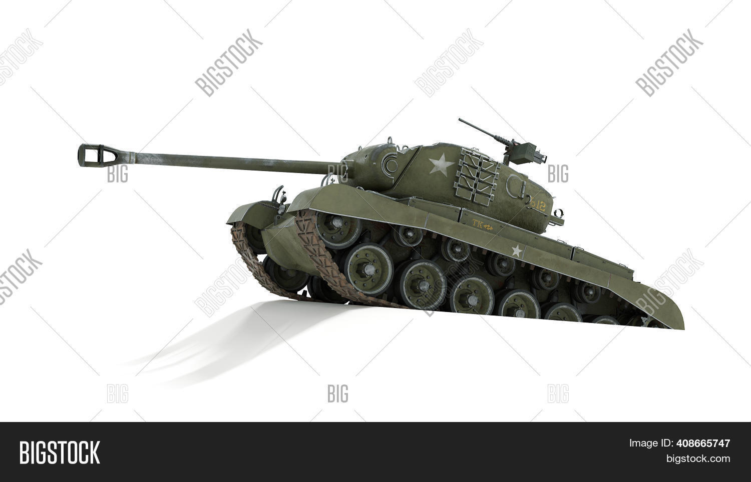 Tank Us Army World War Image & Photo (Free Trial) | Bigstock