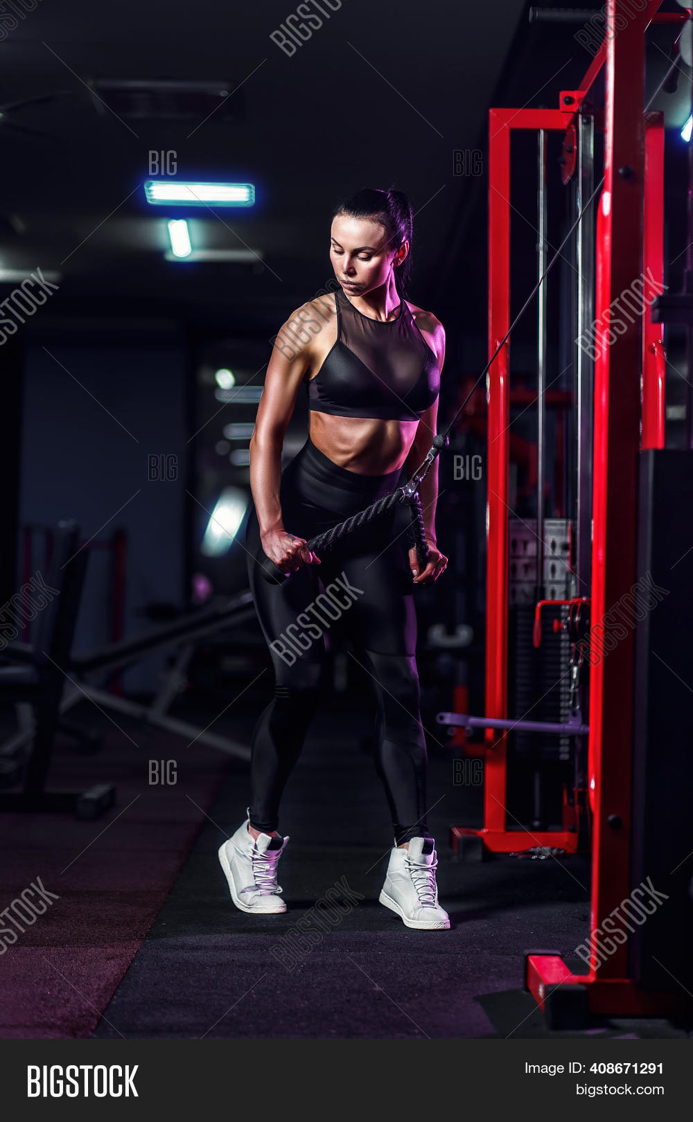 Fit Well-trained Woman Image & Photo (Free Trial) | Bigstock