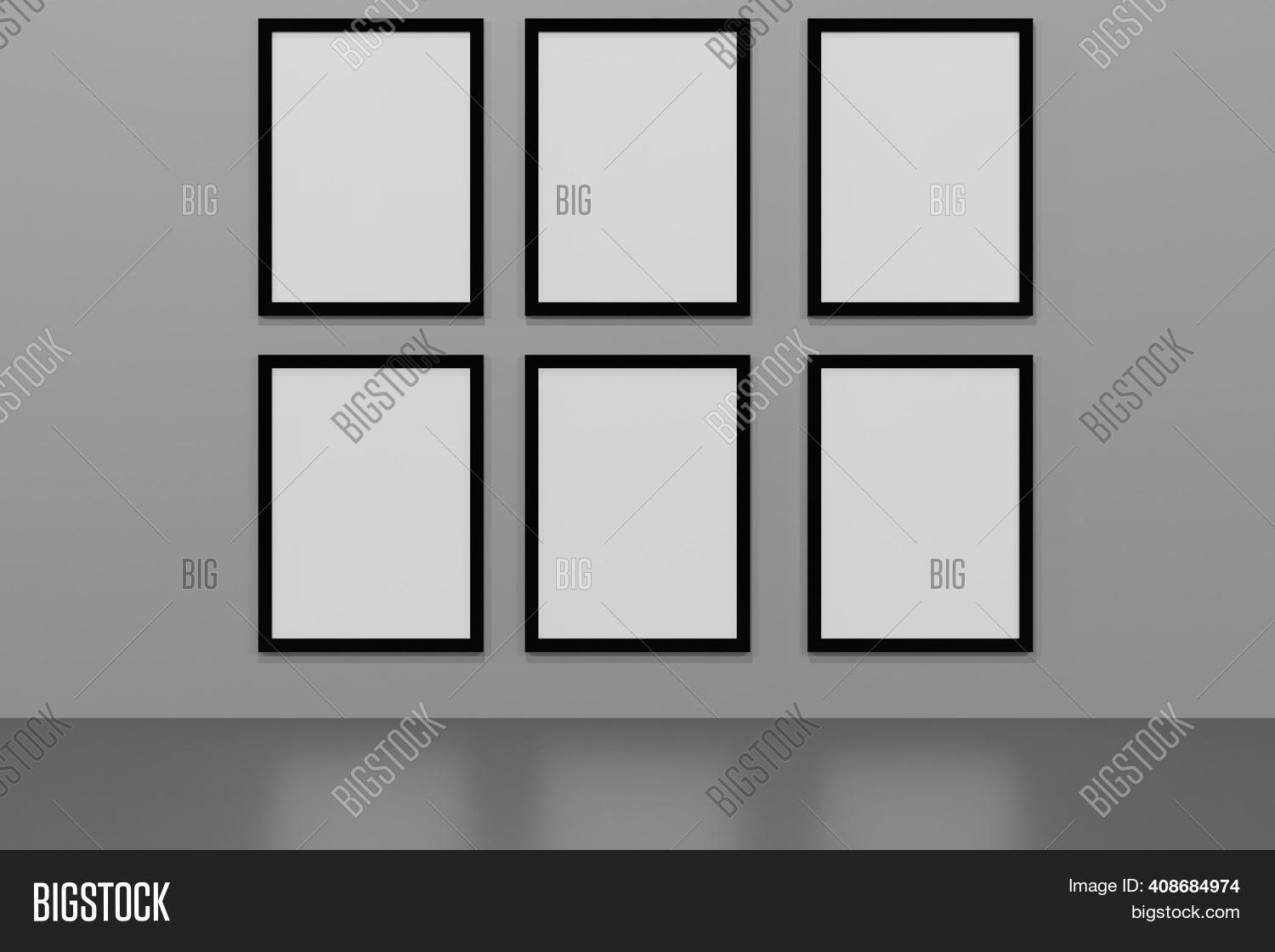 3d Rendering Six Blank Image & Photo (Free Trial) | Bigstock