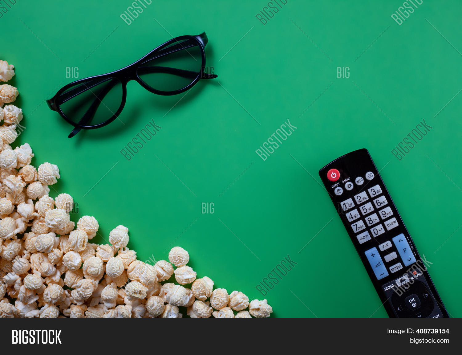 Popcorn Tv Remote On Image & Photo (Free Trial) | Bigstock