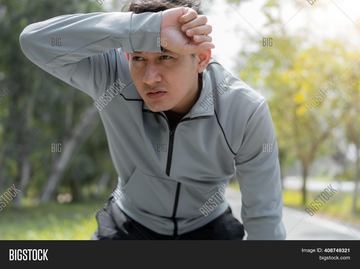 Tired Man Runner Image & Photo (Free Trial) | Bigstock