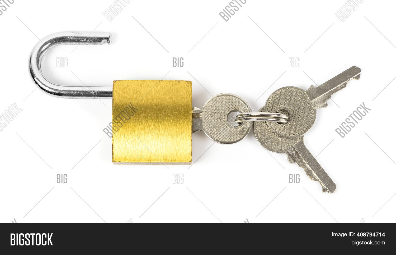 Open Yellow Padlock Image & Photo (Free Trial) | Bigstock