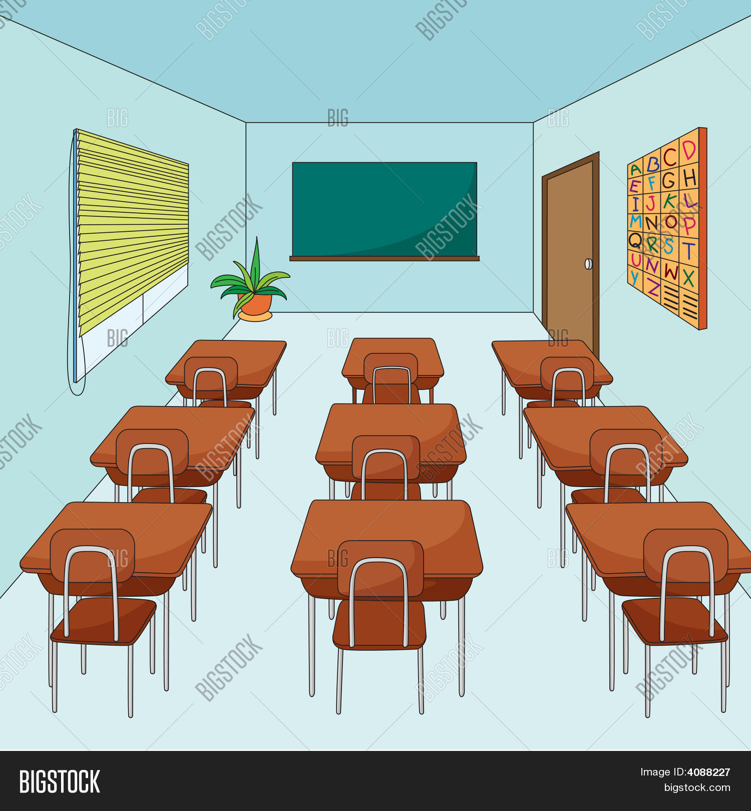 Empty Classroom Image & Photo (Free Trial) | Bigstock