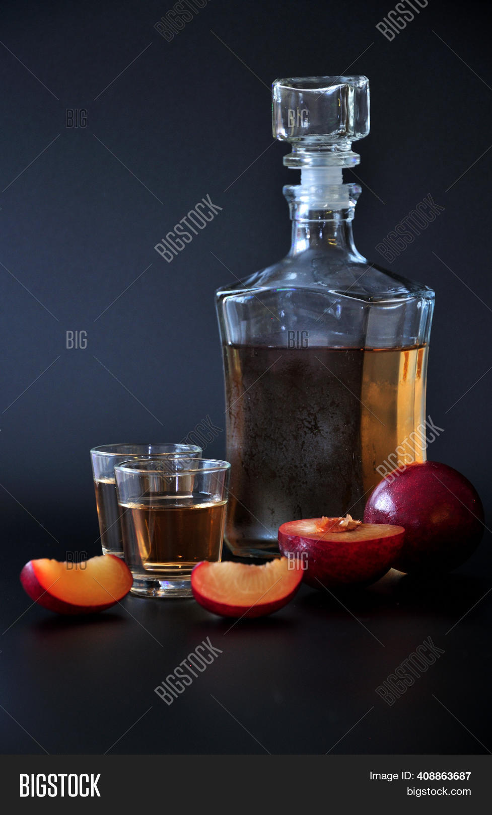 Plum Liqueur Two Image & Photo (Free Trial) | Bigstock