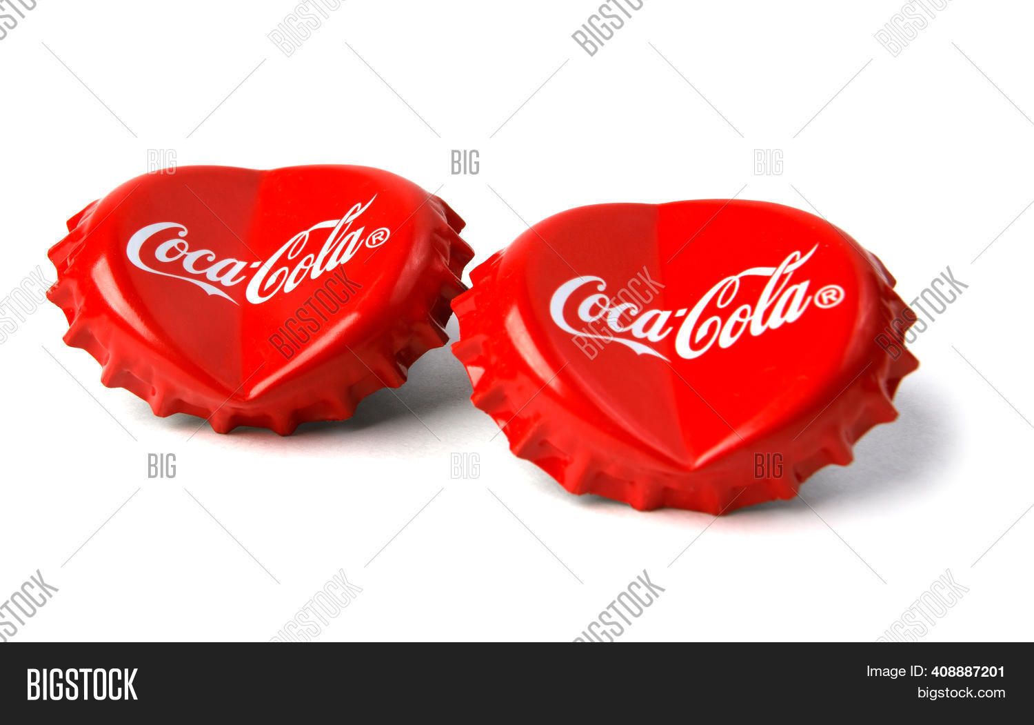 Coke Cap Hearts. Image & Photo (Free Trial) | Bigstock
