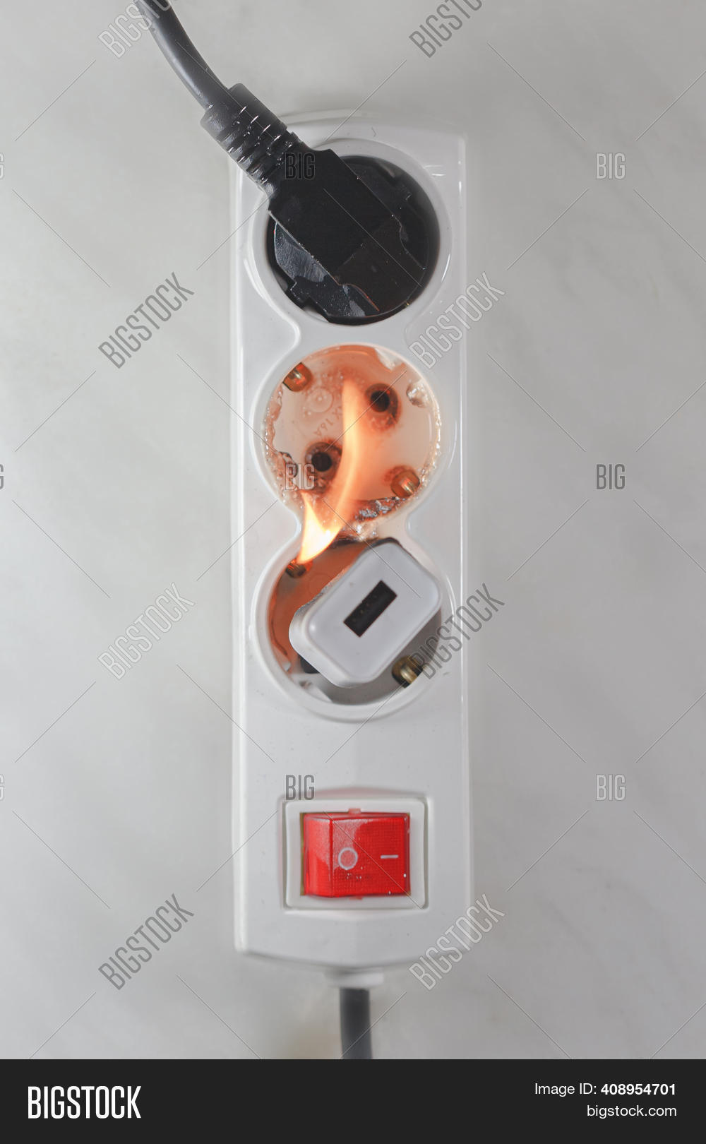 Burning Wire Cable Image & Photo (Free Trial) | Bigstock