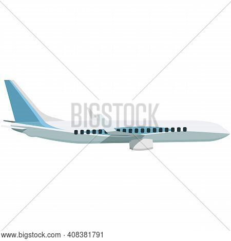 Airplane Side View Vector & Photo (Free Trial) | Bigstock