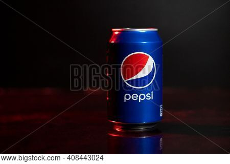 Pepsi Soda Can Water Image & Photo (Free Trial) | Bigstock