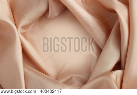 Beige Satin Material Image & Photo (Free Trial) | Bigstock