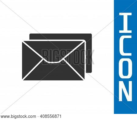Grey Envelope Icon Vector & Photo (Free Trial) | Bigstock