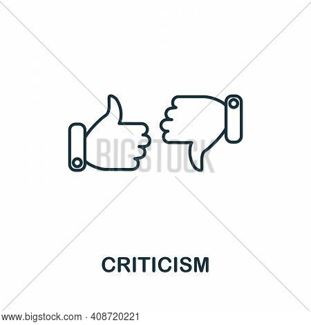 Criticism Icon. Vector & Photo (Free Trial) | Bigstock