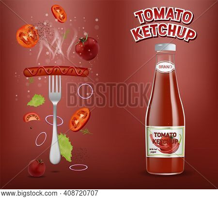 Tomato Ketchup Vector & Photo (Free Trial) | Bigstock